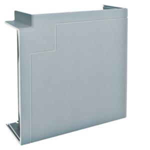 HAGER RAVNI UGAO, ZA KANAL GBA50131, ALUMINIJSKI - gromel.hr